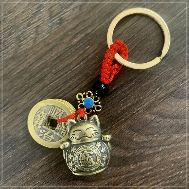 Lucky cat keychain store